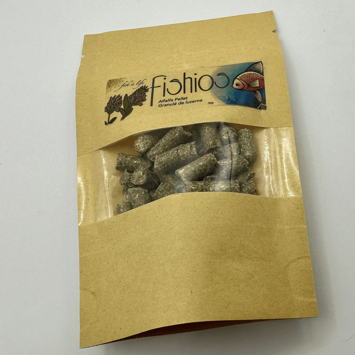 Fishios Alfalfa Shrimp Pellets — Fishiotherapy